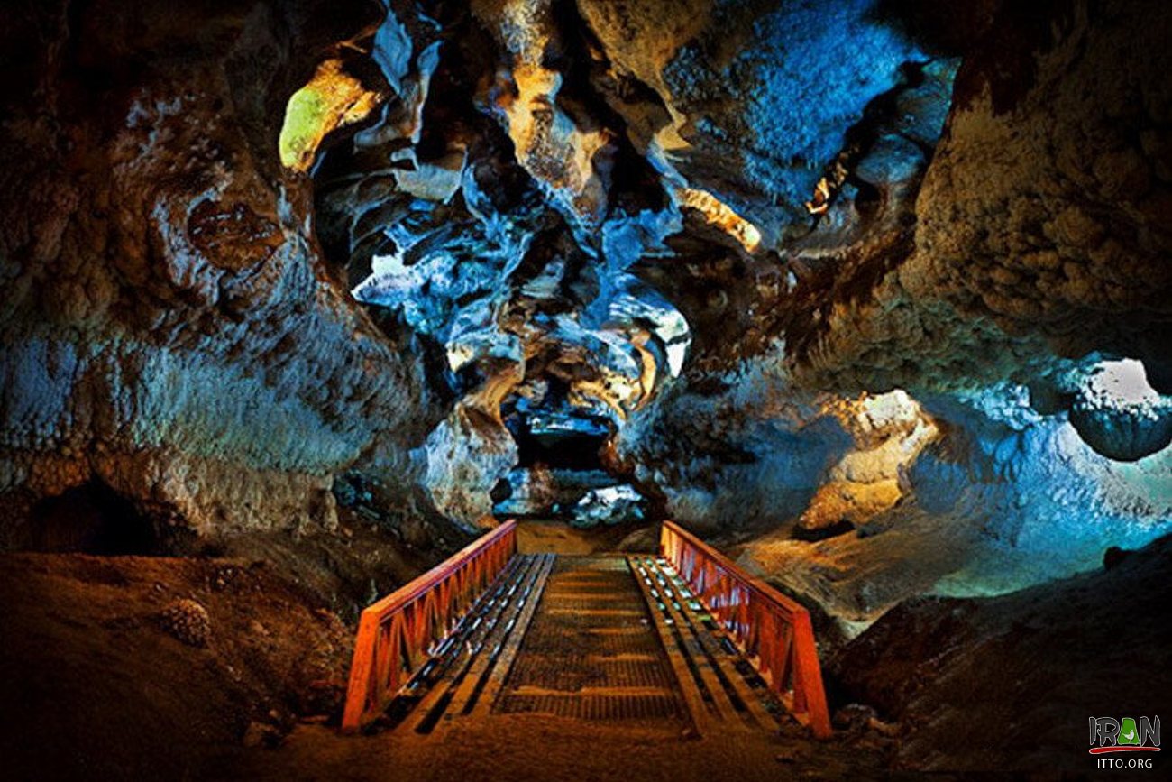 Katlah Khor Cave Photo Gallery - Iran Travel and Tourism