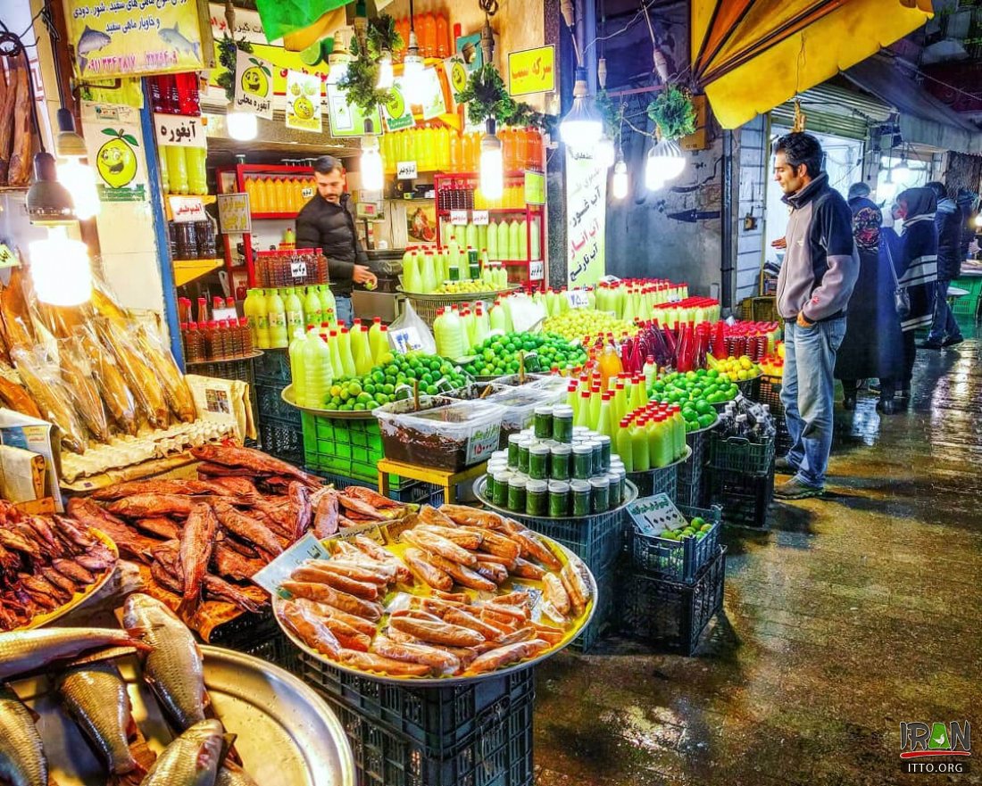 Rasht Bazaar Photo Gallery - Iran Travel and Tourism