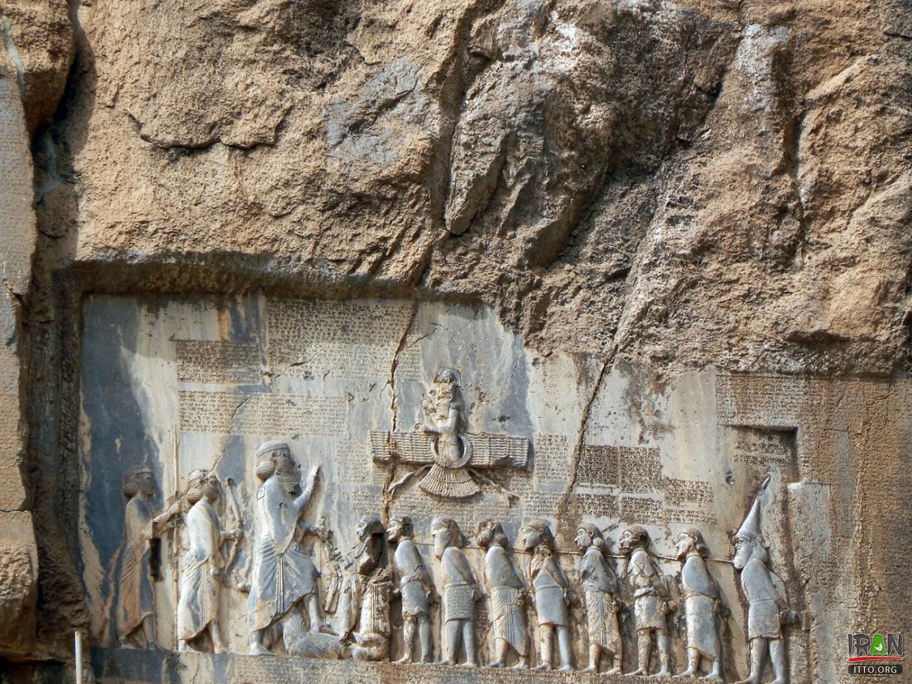 Behistun Inscription Photo Gallery - Iran Travel and Tourism