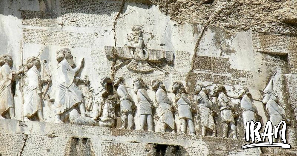 PHOTO: Behistun Inscription - Kermanshah Province - Iran Travel and Tourism