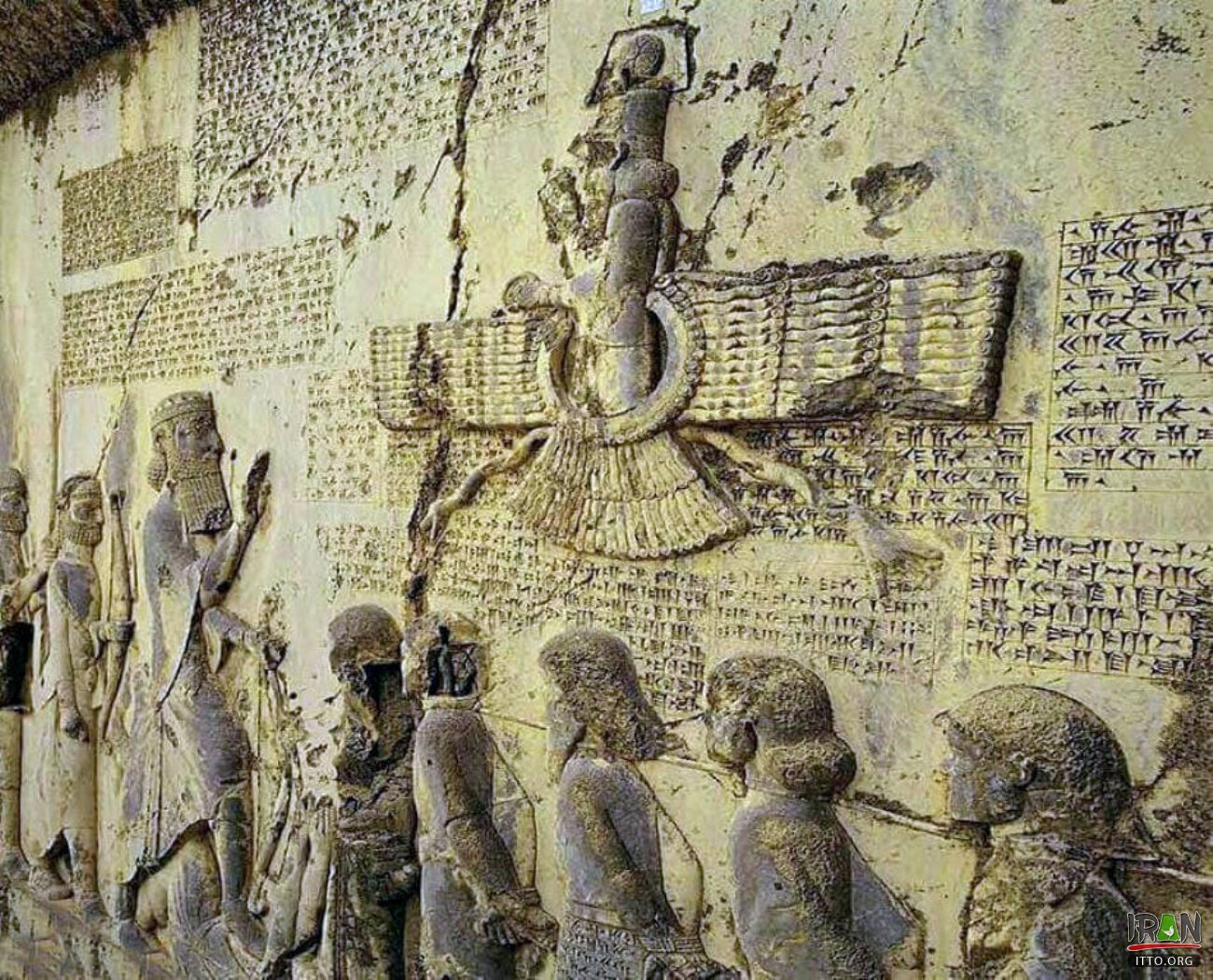 Behistun Inscription Photo Gallery - Iran Travel and Tourism