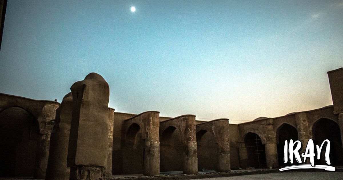 PHOTO: Tarikhaneh Mosque (Central courtyard) - Damghan (Ali Danaei ...