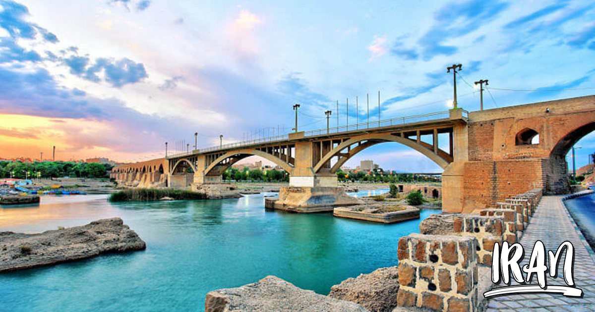 PHOTO: Old Bridge of Dezful - Khuzestan - Iran Travel and Tourism