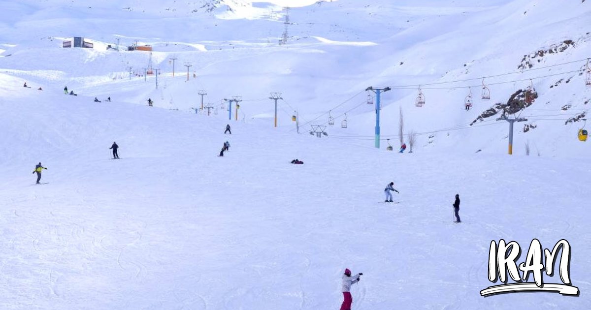 PHOTO: Dizin Ski Resort near Karaj and Tehran - Iran Travel and Tourism