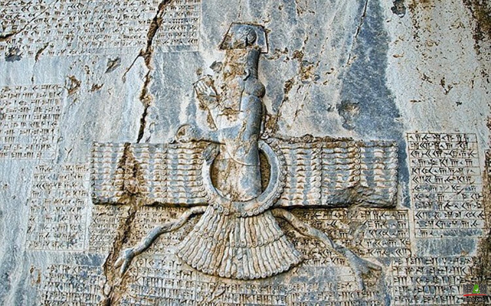 Behistun Inscription Photo Gallery - Iran Travel and Tourism
