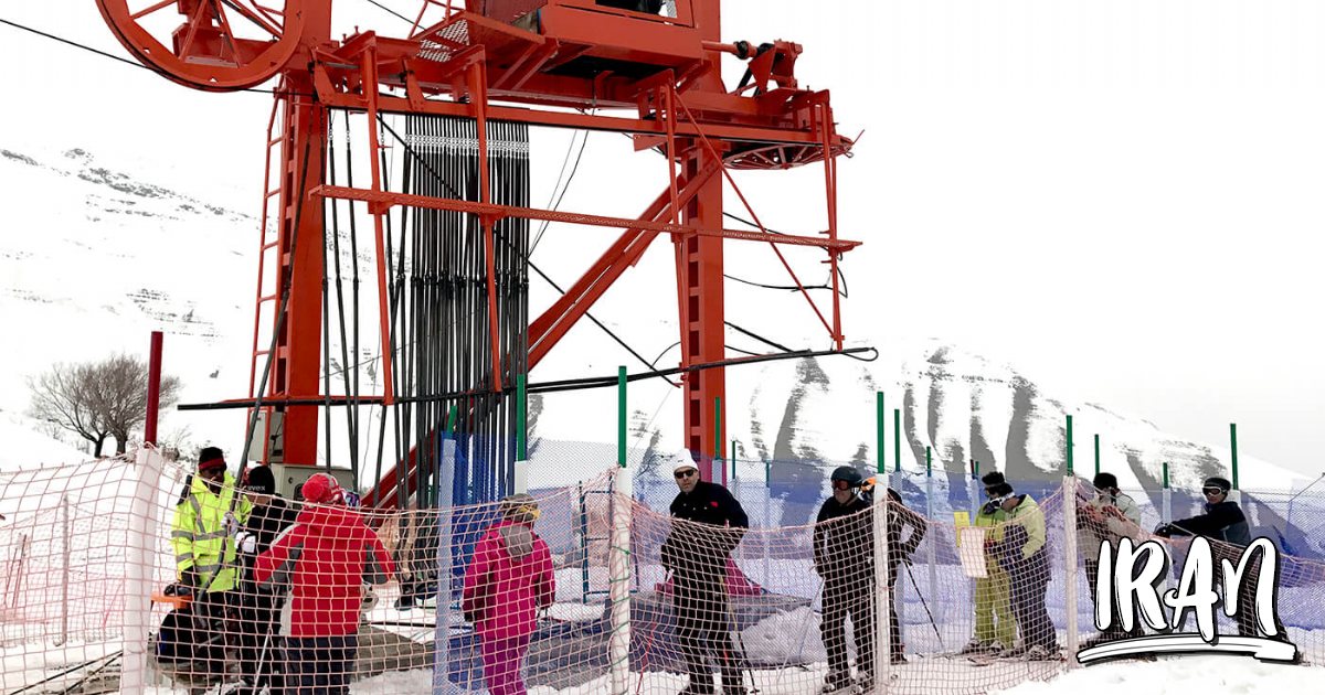 PHOTO: Khor Ski Resort near Karaj-Chalus Road - Iran Travel and Tourism