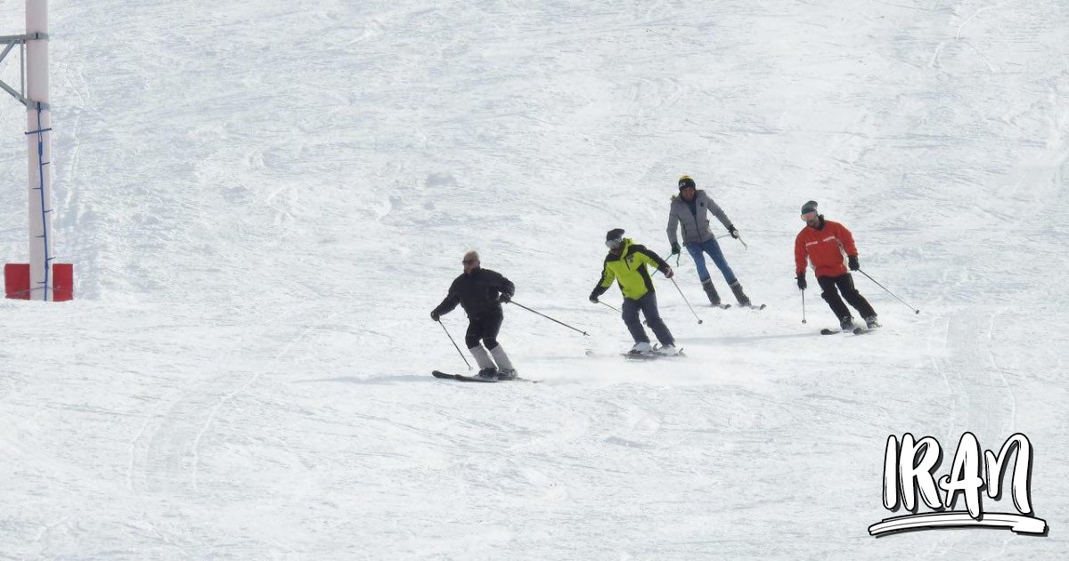 PHOTO: Khor Ski Resort near Karaj-Chalus Road - Iran Travel and Tourism
