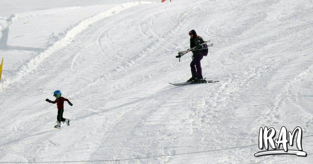 PHOTO: Khor Ski Resort near Karaj-Chalus Road - Iran Travel and Tourism
