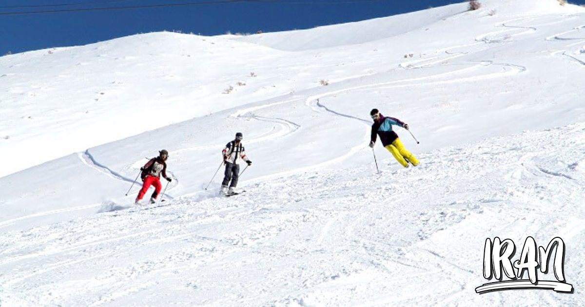 PHOTO: Khor Ski Resort near Karaj-Chalus Road - Iran Travel and Tourism