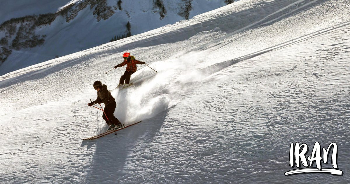 PHOTO: Khor Ski Resort near Karaj-Chalus Road - Iran Travel and Tourism