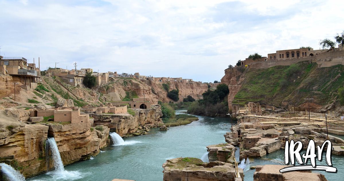 PHOTO: Shushtar Historical Hydraulic System - Khuzestan Province - Iran ...