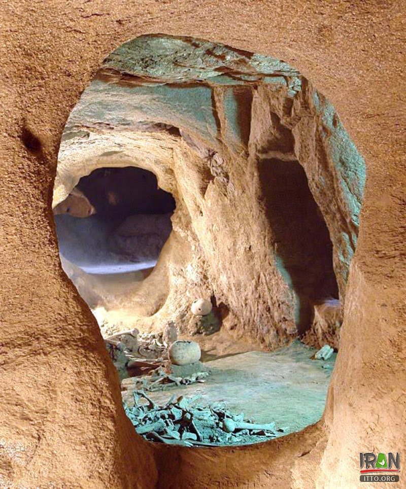 Samen Underground City Photo Gallery - Iran Travel and Tourism