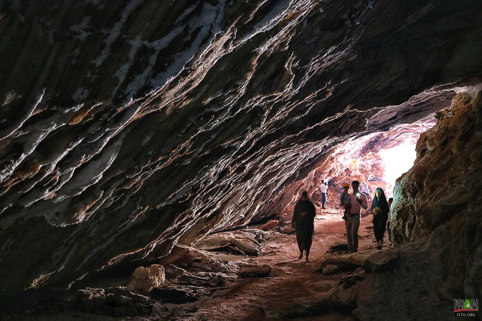 Namakdan Salt Cave Photo Gallery - Iran Travel and Tourism
