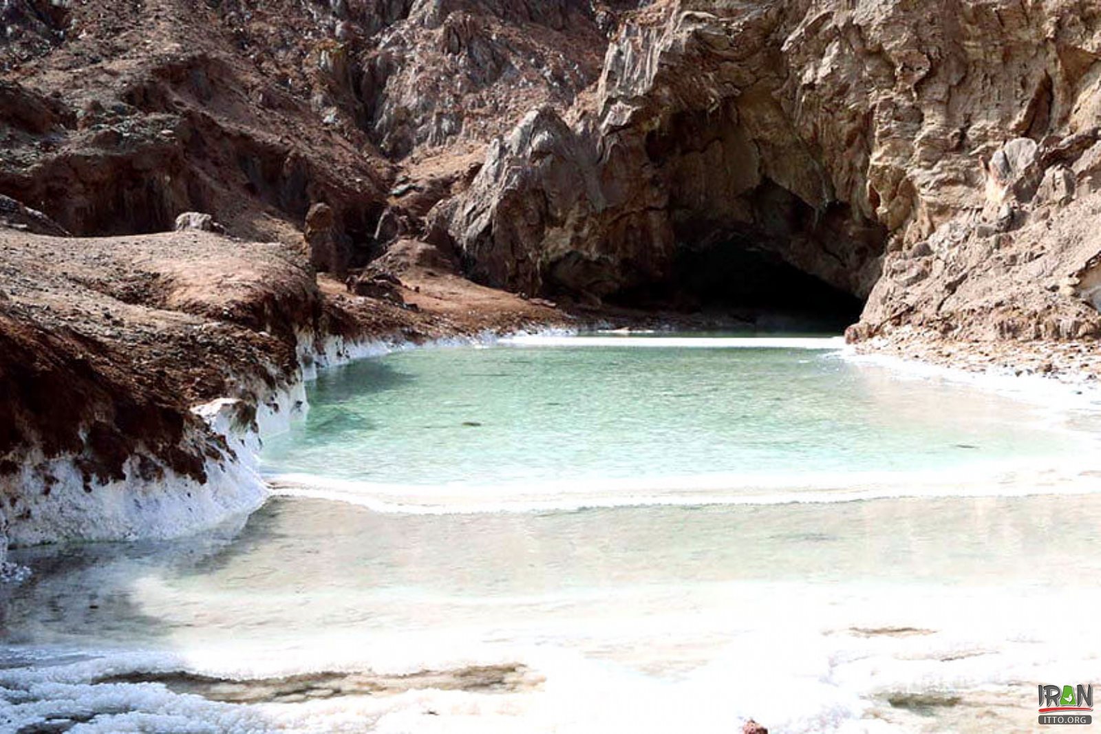 Namakdan Salt Cave Photo Gallery - Iran Travel and Tourism