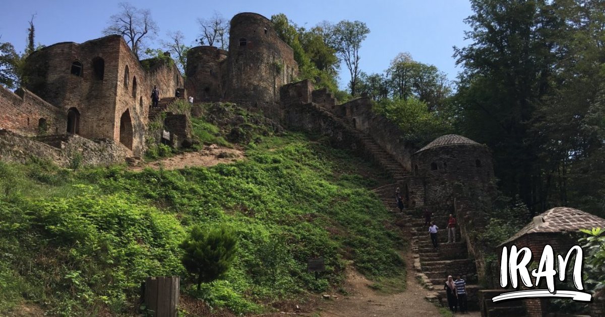 PHOTO: Rudkhan Castle (Ghaleh Roodkhan) near Fooman - Iran Travel and ...
