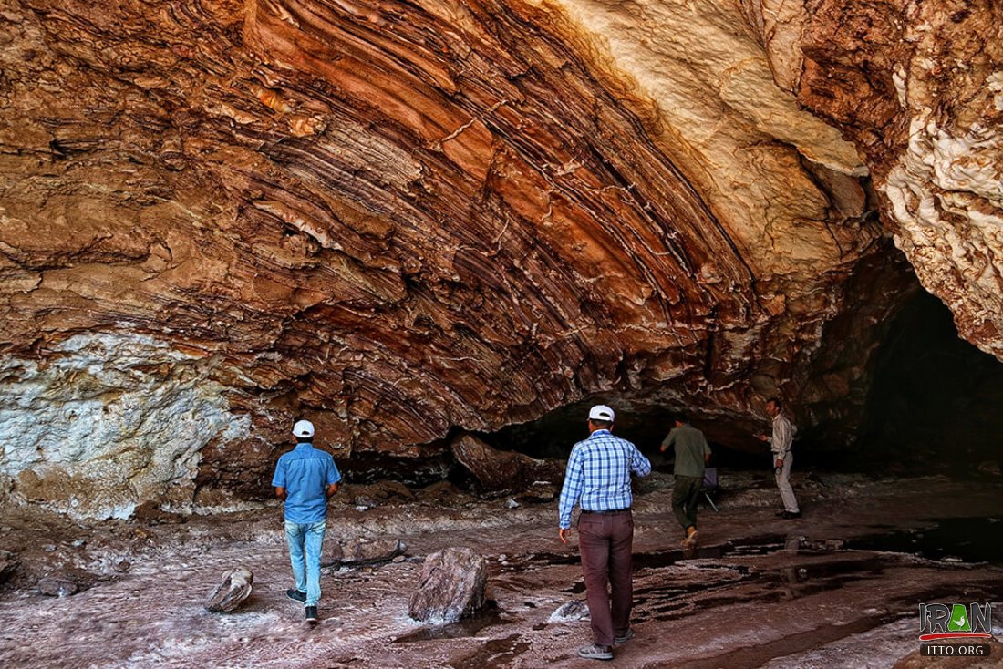Namakdan Salt Cave Photo Gallery - Iran Travel and Tourism