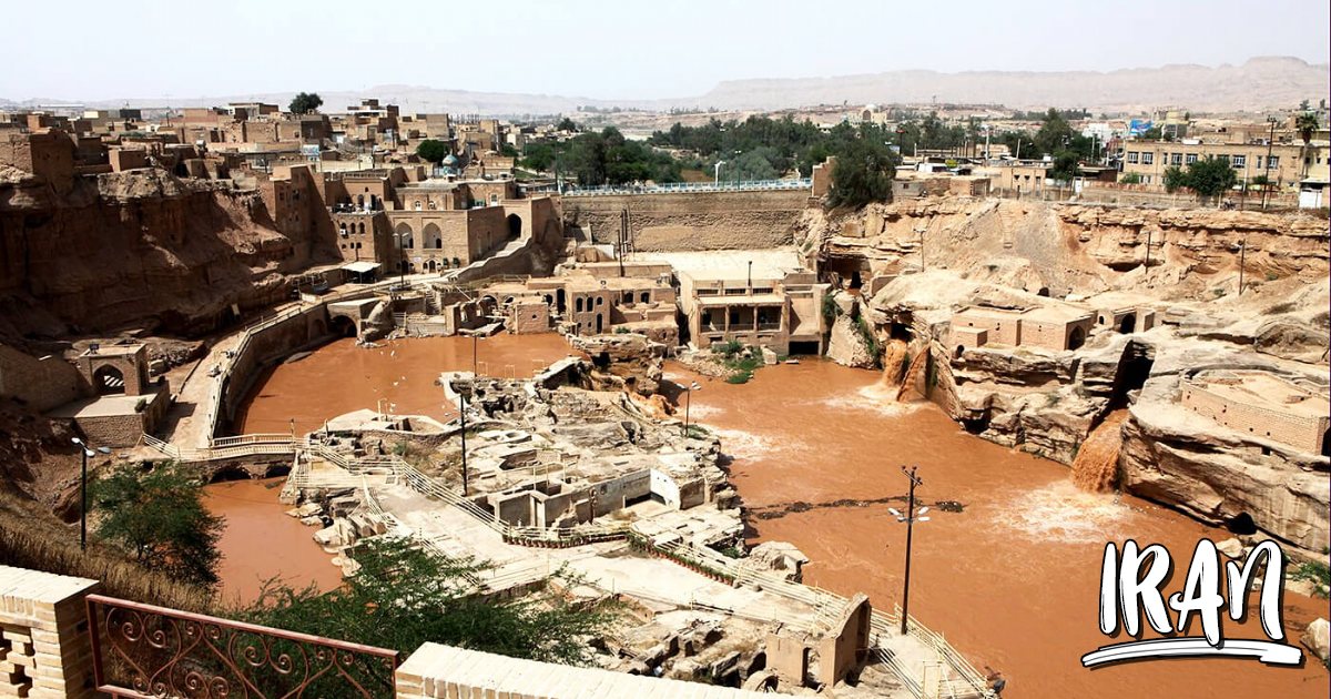 PHOTO: Shushtar Historical Hydraulic System - Khuzestan Province - Iran ...