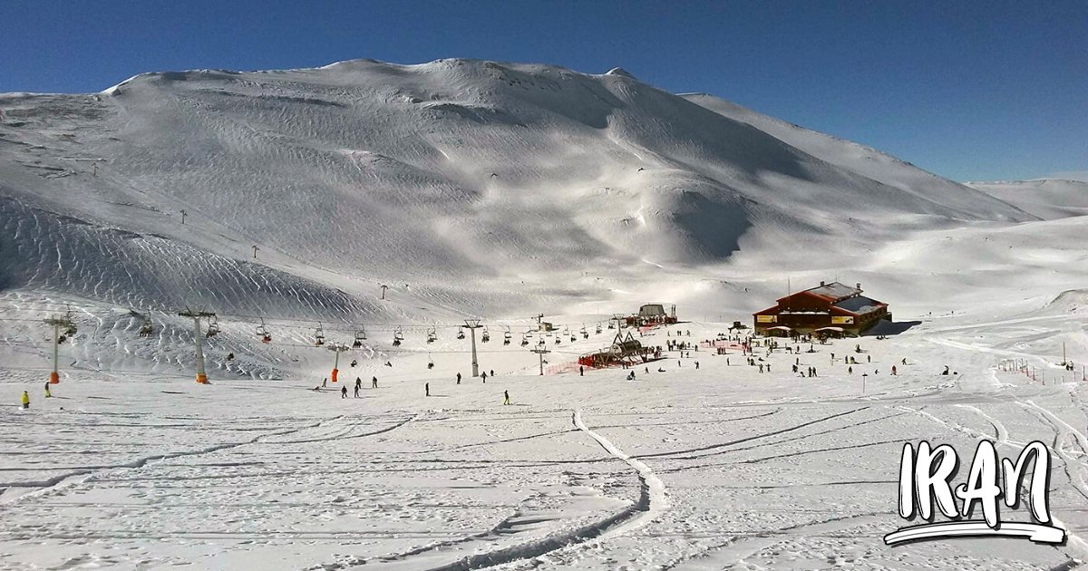 PHOTO: Tochal Ski resort - Tehran - Iran Travel and Tourism